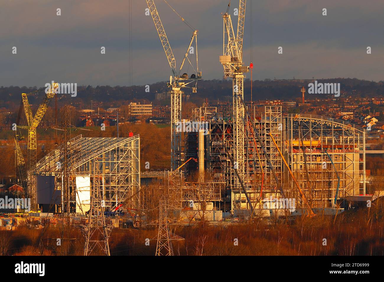 The new Enfinium Energy From Waste power plant/ incinerator under ...