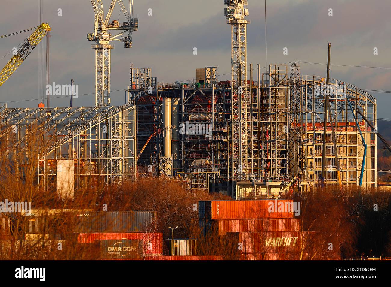 The new Enfinium Energy From Waste power plant/ incinerator under ...