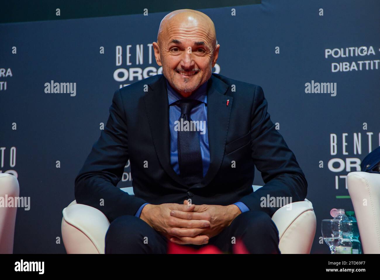 Rome, Italy. 16th Dec, 2023. Luciano Spalletti attends the Atreju 2023 ...