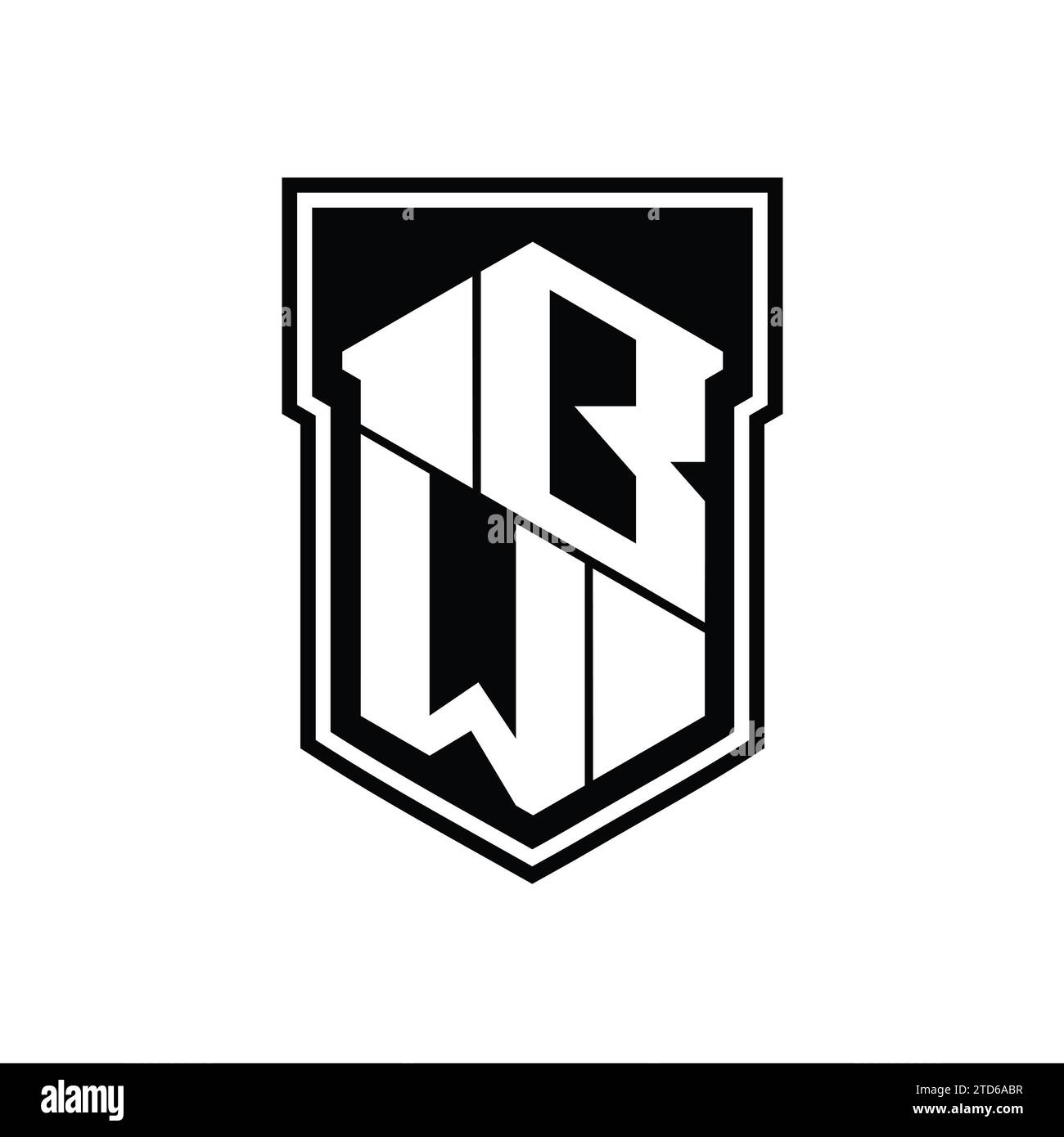 Bw gaming letters hi-res stock photography and images - Alamy