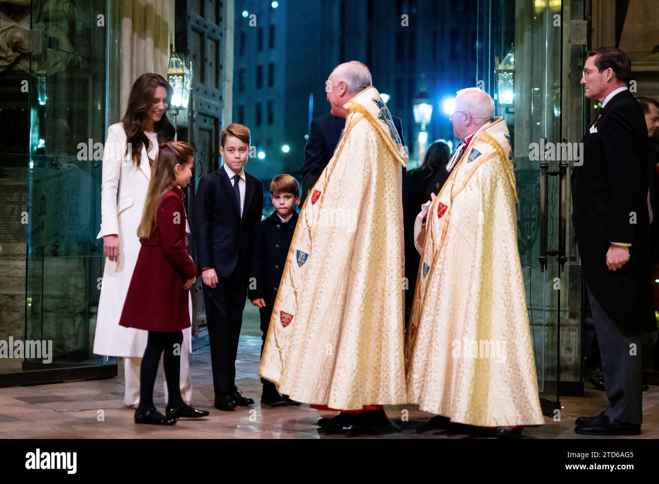 (left to right) The Princess of Wales, Princess Charlotte, Prince ...