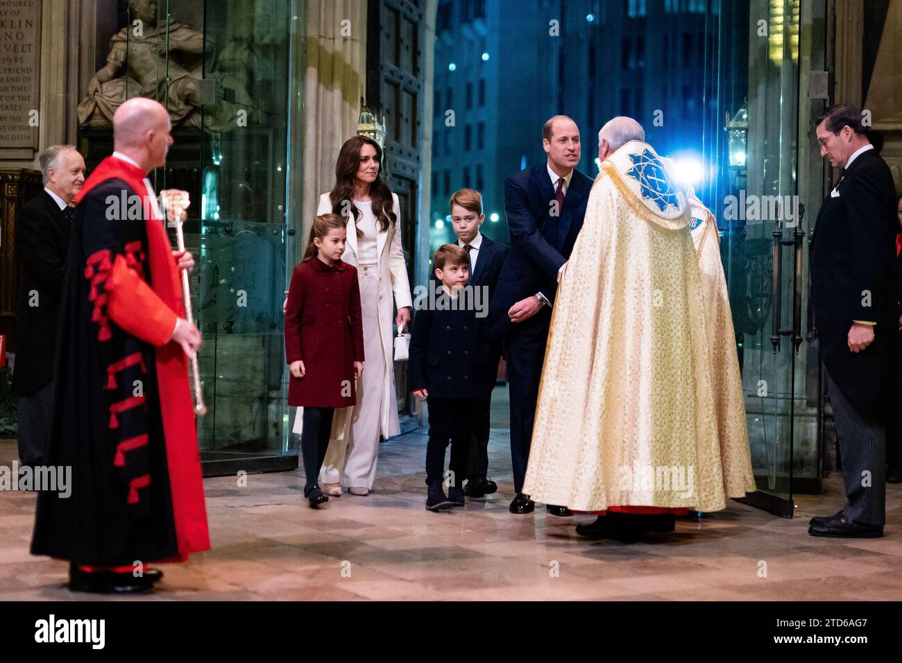 (left to right) The Princess of Wales, Princess Charlotte, Prince ...