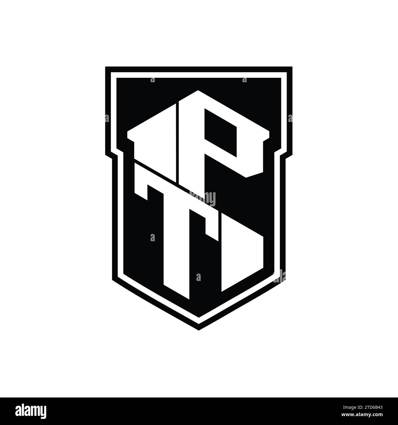 Initial pt logo hi-res stock photography and images - Alamy