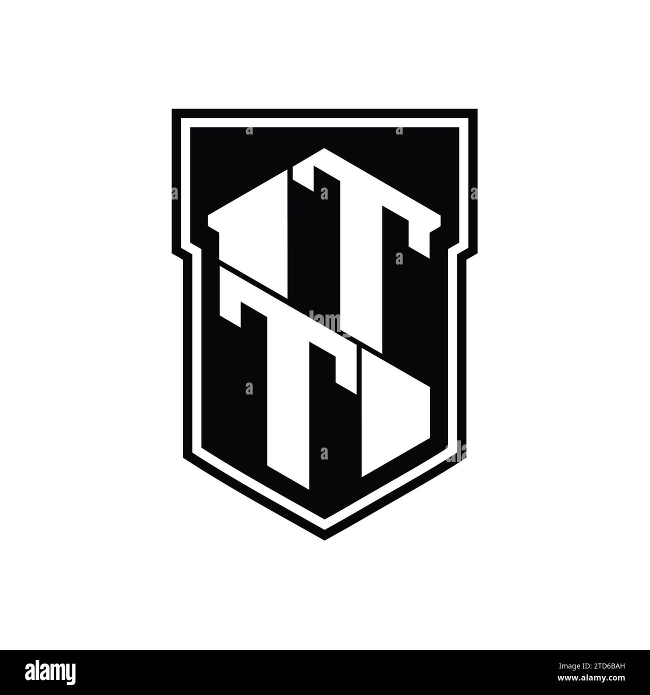Letter tt logo hi-res stock photography and images - Alamy