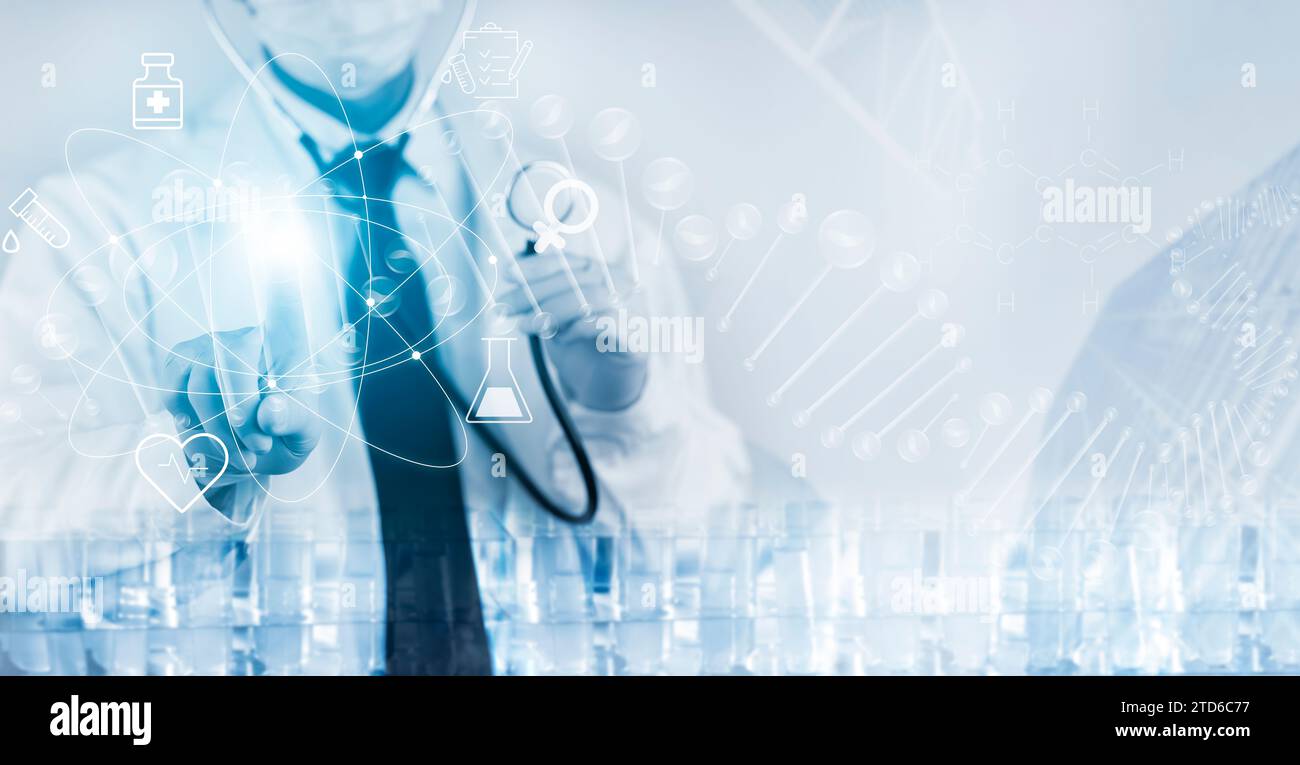 Health care and medical services concept, Doctor medicine with ...