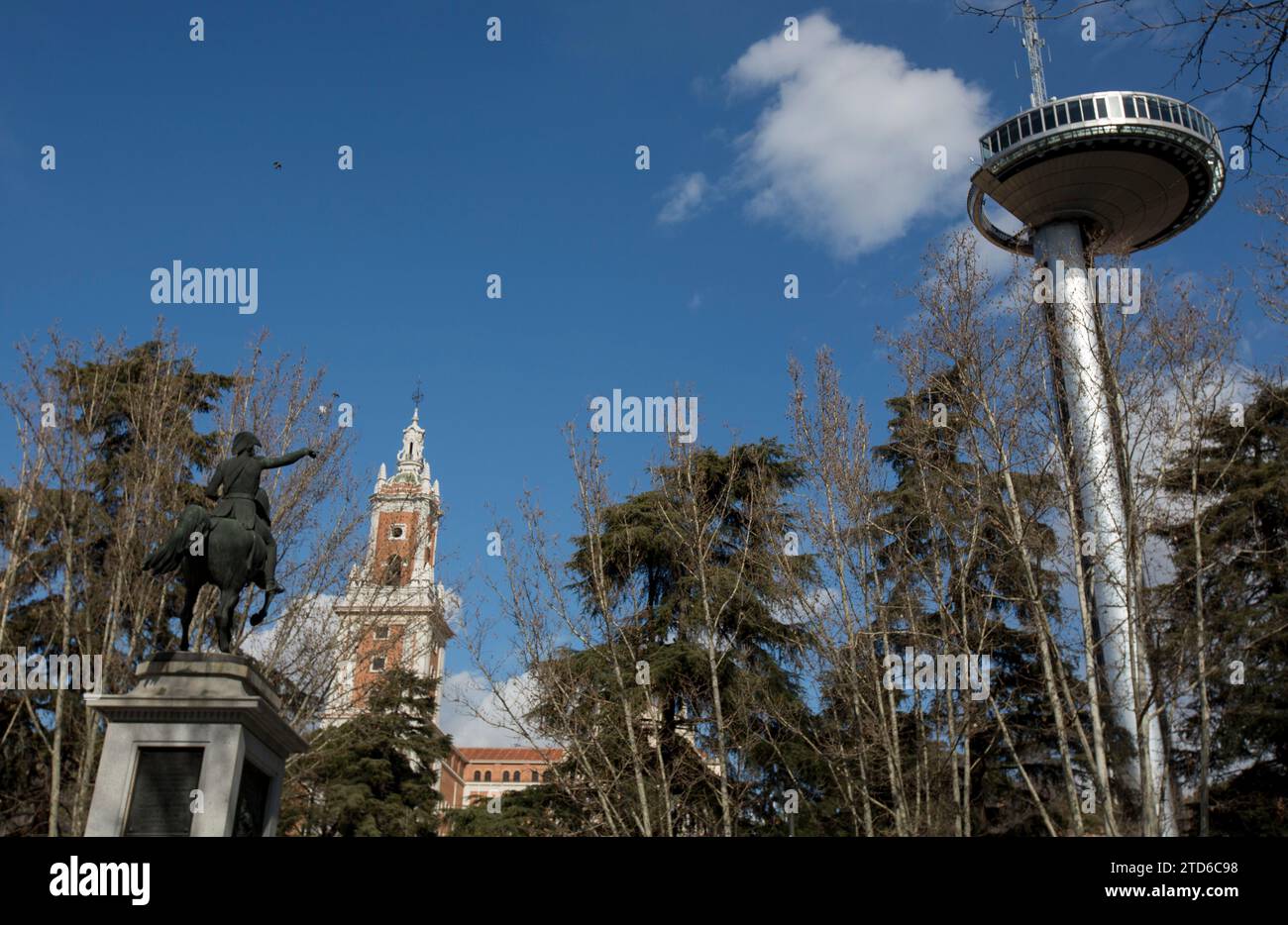 Madrid, 02/13/2015. Report from the Moncloa Lighthouse. Photo: Ignacio ...