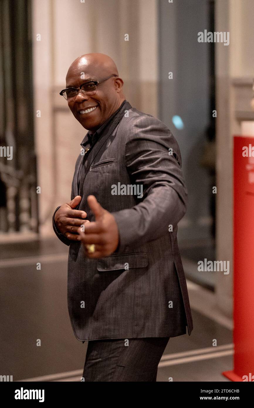 Sumbu Kalambay is attending the screening of readings by Kevin Spacey ...