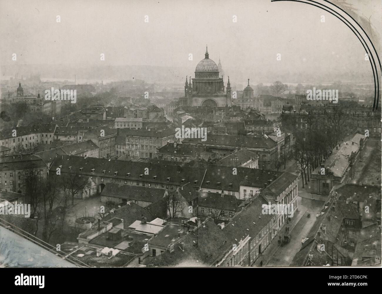 Potsdam (Germany), 1933. General view of Potsdam obtained from the ...