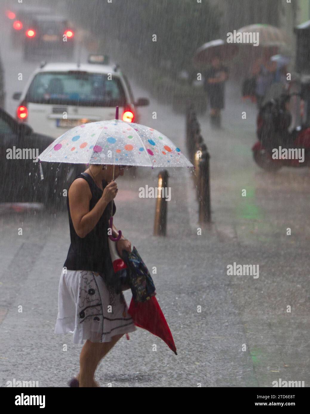 Valencia, 09/22/2014. Rain in the city. Photo: Rober Solsona. Archdc ...