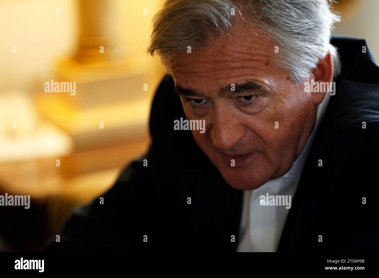 Madrid, 09/25/2012. Interview with Anthony Beevor in his hotel room ...