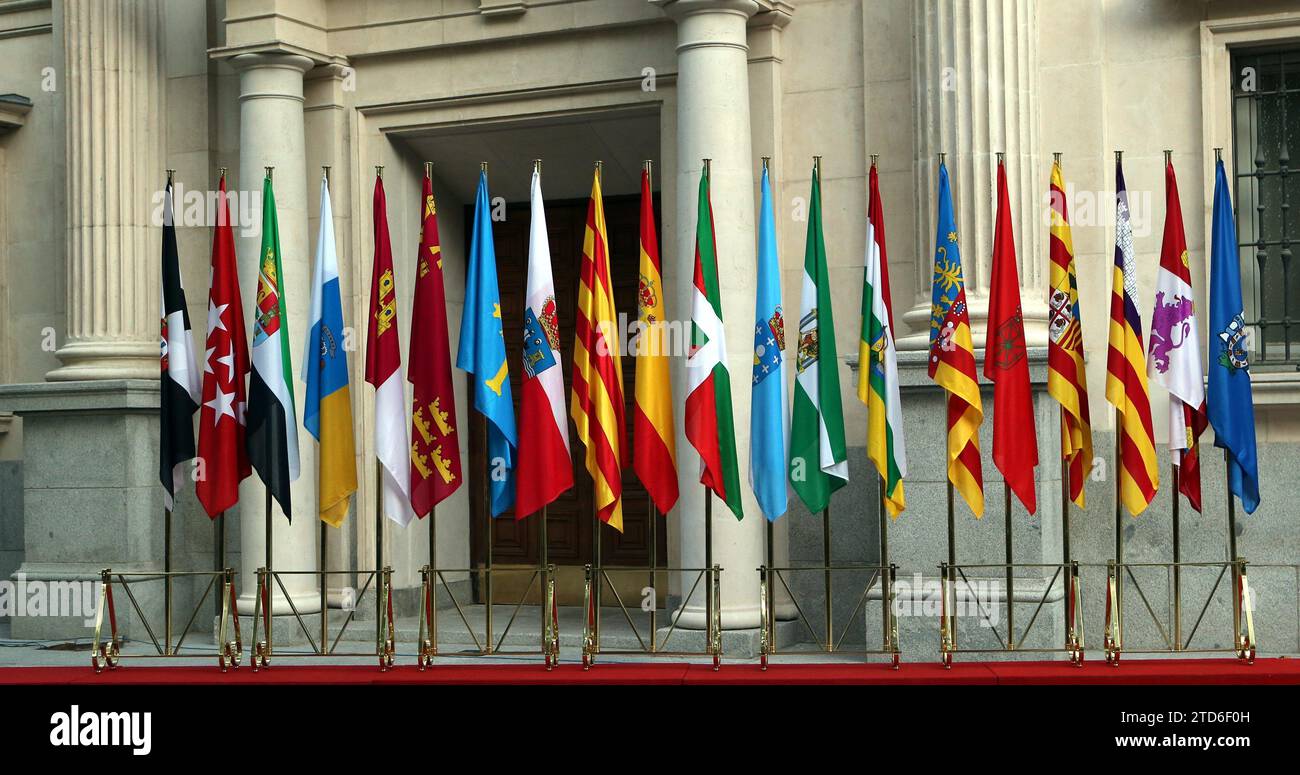 Madrid, 10/02/2012. V conference of regional presidents. In the image ...