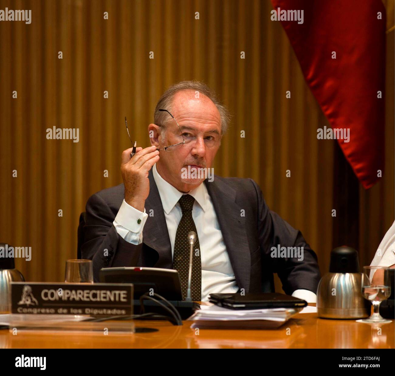 Madrid, 07/27/2012. Appearance at the Investigative Commission of the ...