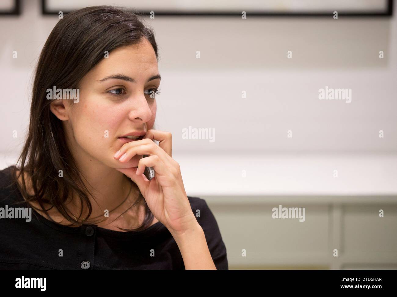 Madrid, 09/14/2015. Breakfast with Rita Maestre and Bieito Rubido at ...