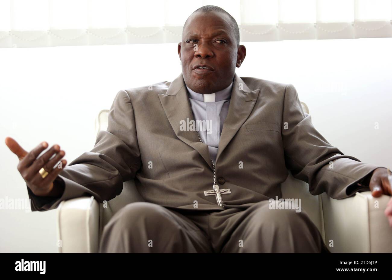 Madrid, 04/14/2015. Interview with Oliver Dashe Doeme, bishop in ...