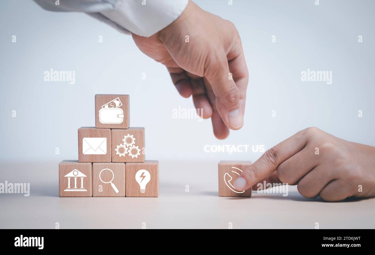 Cloud contact center hi-res stock photography and images - Alamy