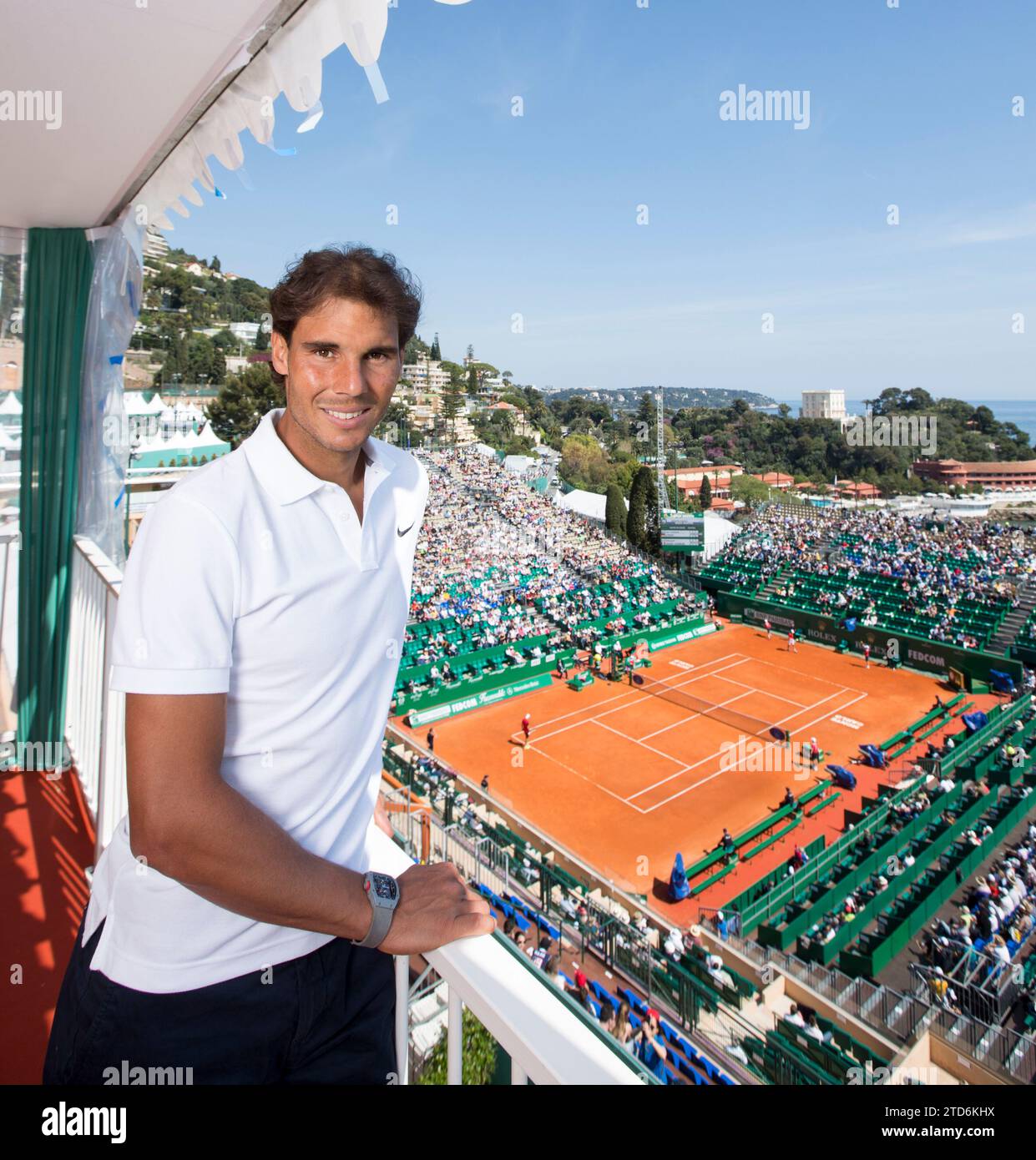 Monte Carlo (Monaco), 04/12/2015. Rafa Nadal interview at the Monte ...