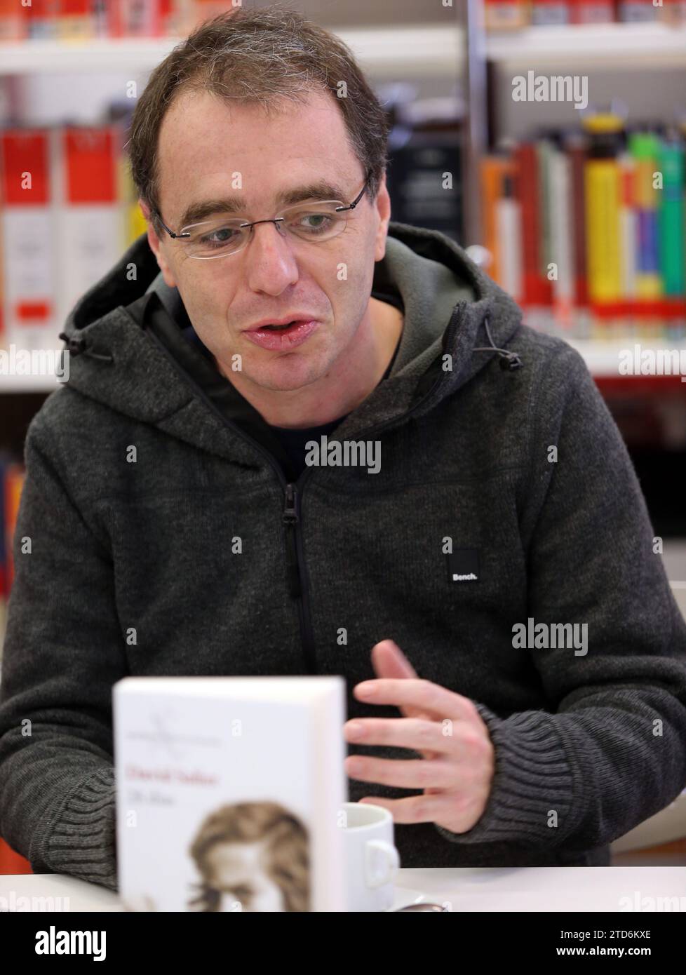 Madrid, 01/12/2014. Interview with German writer David Safier. Photo ... Madrid, 01/12/2014. Interview with German writer David Safier. Photo ...