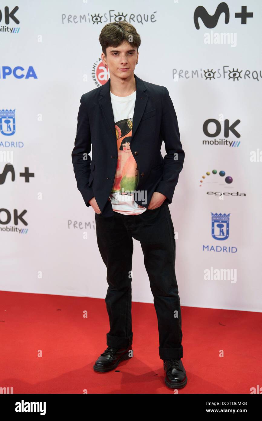 Madrid. Spain. 20231216, Matias Recalt attends 29th Jose Maria Forque ...