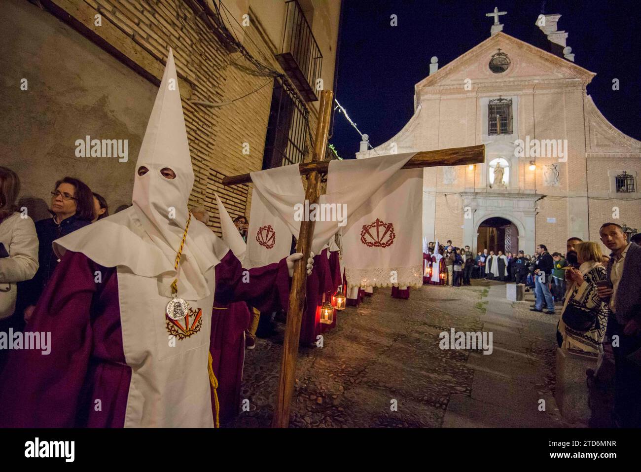 Toledo, 04/03/2015. Holy Week, Good Friday. Procession of the Christ of ...