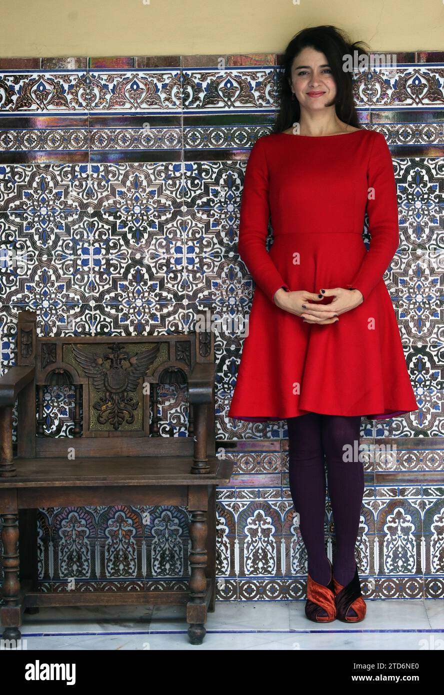 Madrid, 02/12/2014. Interview with actress Érica Rivas. Photo: Ernesto ...