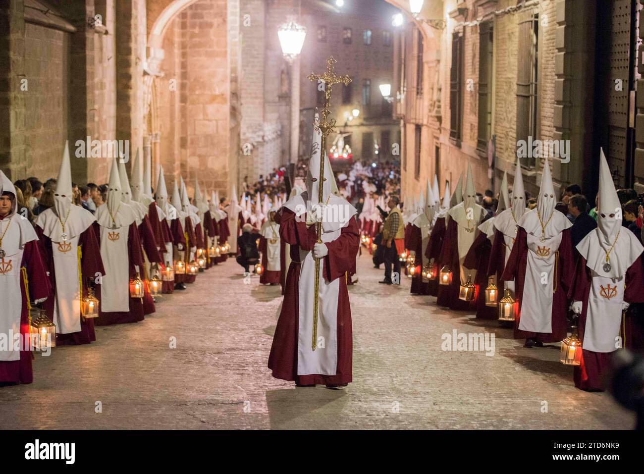 Toledo, 04/03/2015. Holy Week, Good Friday. Procession of the Christ of ...