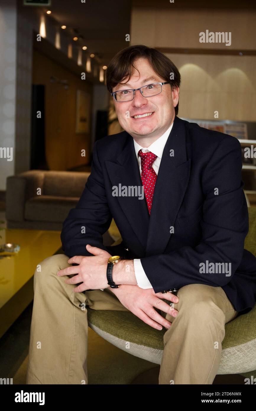 Madrid, November 17, 2014, interview with historian Adrian Goldsworthy ...