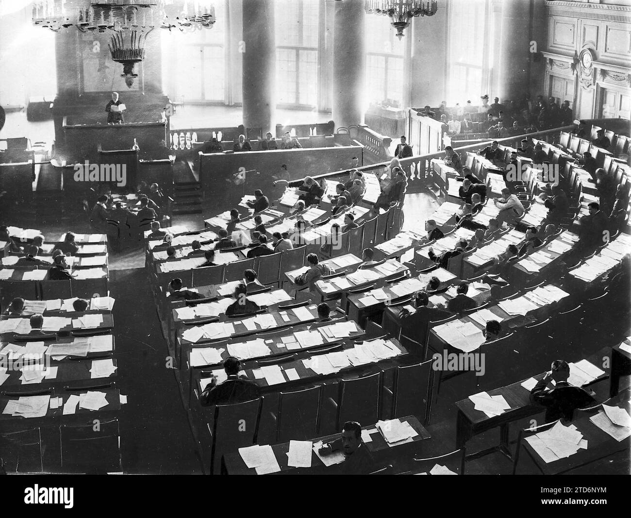 03/10/1907. The Russian parliament. St. Petersburg. View of the entire ...