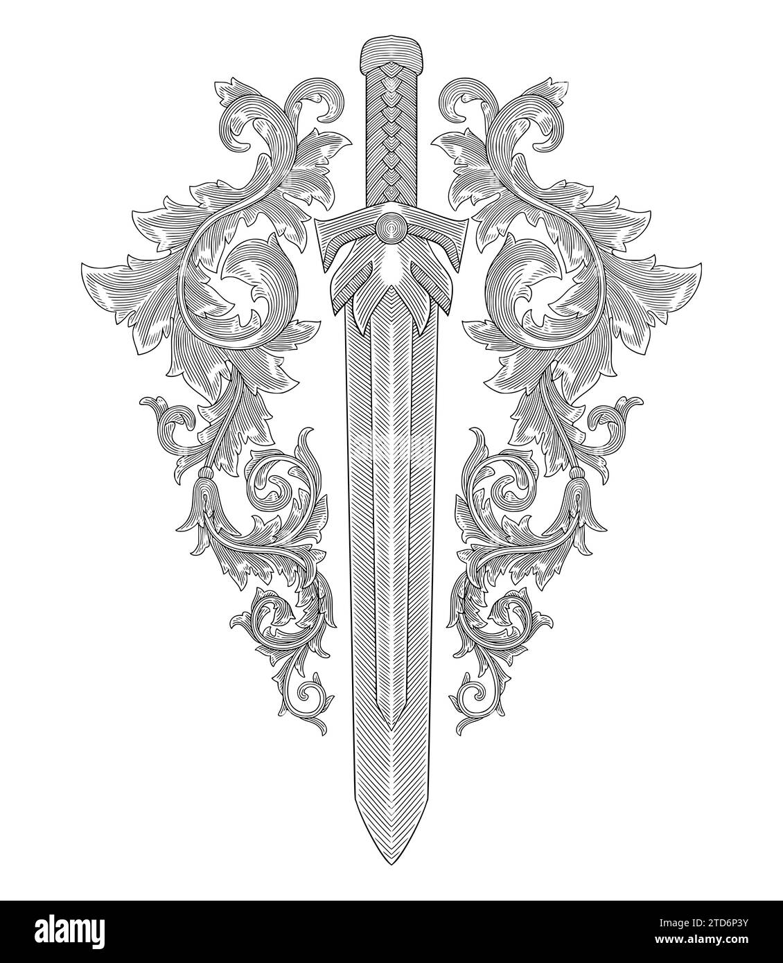 Sword Stock Vector Images - Alamy