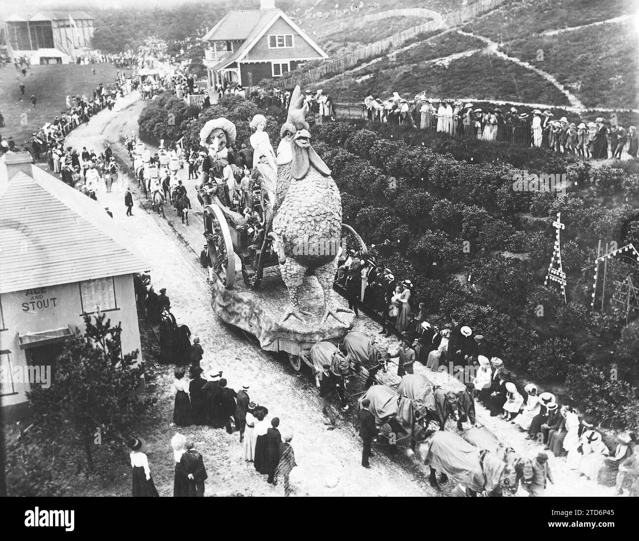06/30/1910. On the centenary of Bournemouth beach. Carnival Parade ...