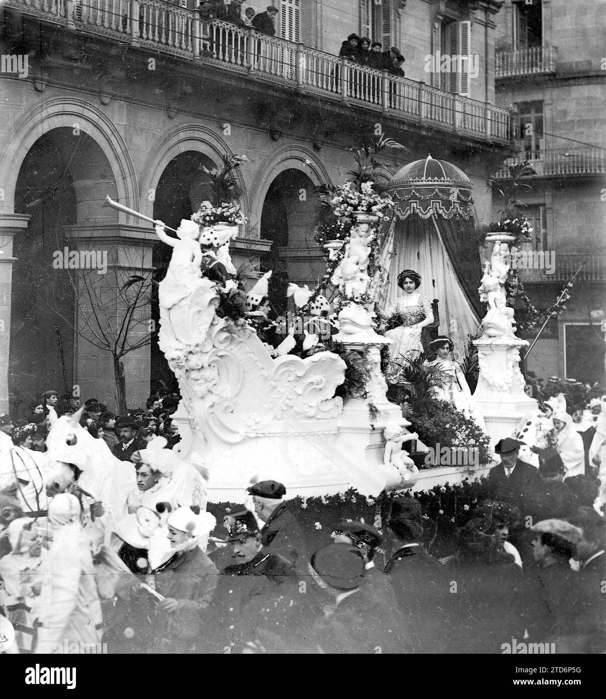 Carnival in san sebastian Black and White Stock Photos & Images - Alamy