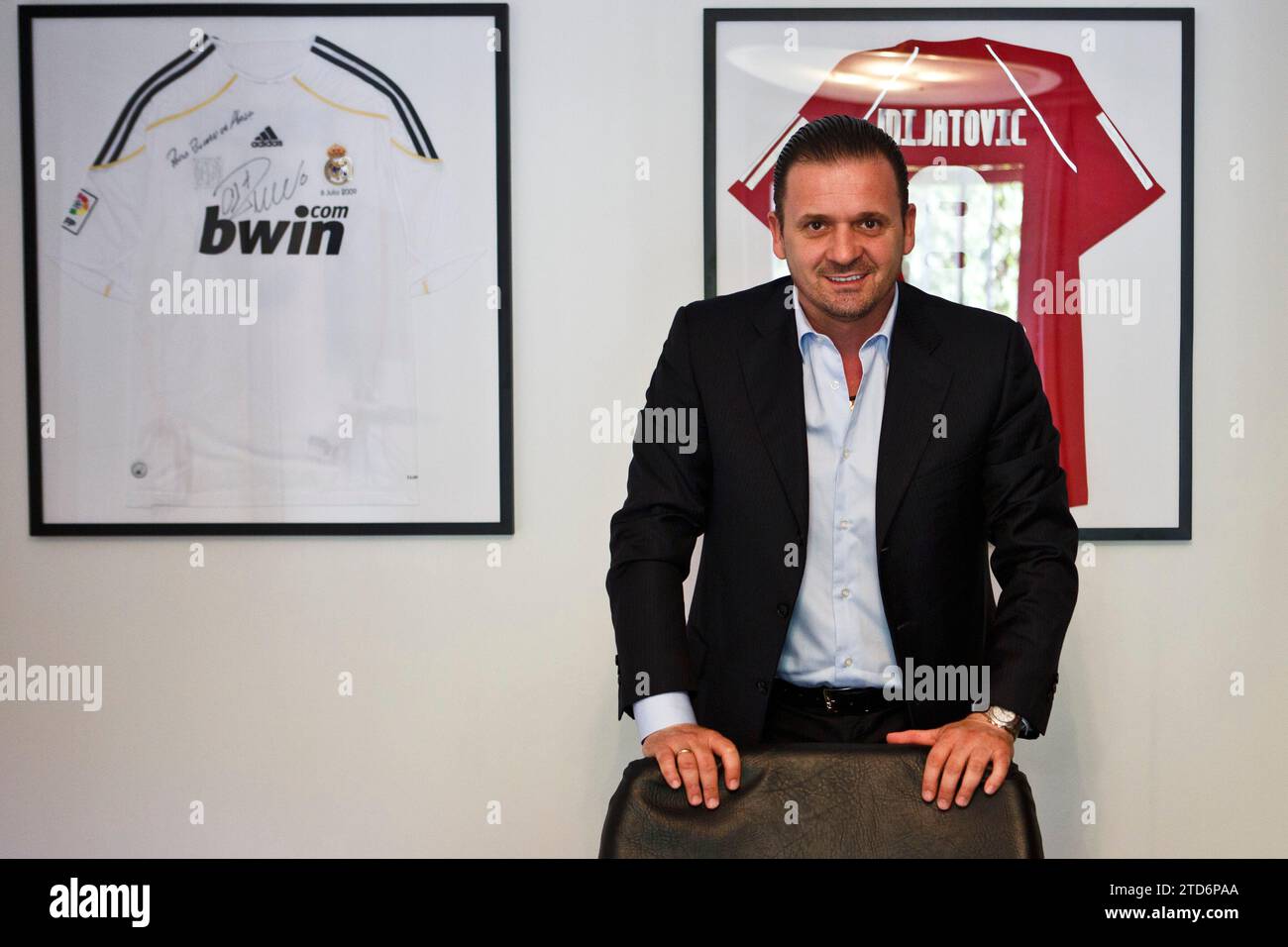 Madrid, May 12, 2014, interview with Pedrag Mijatovic, former Real ...
