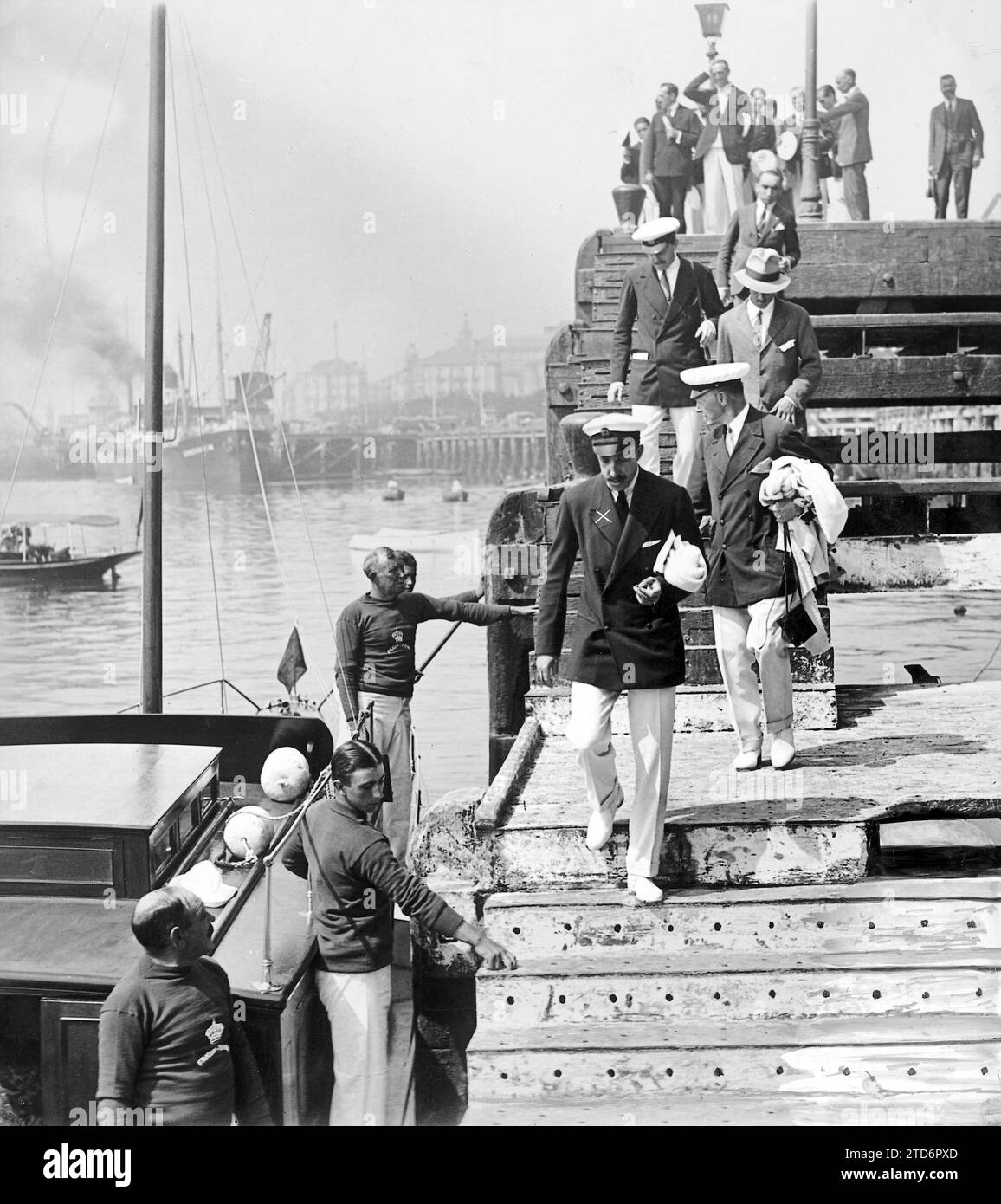 07/31/1923. Santander. The Royal family's summer vacation. HM the King ...