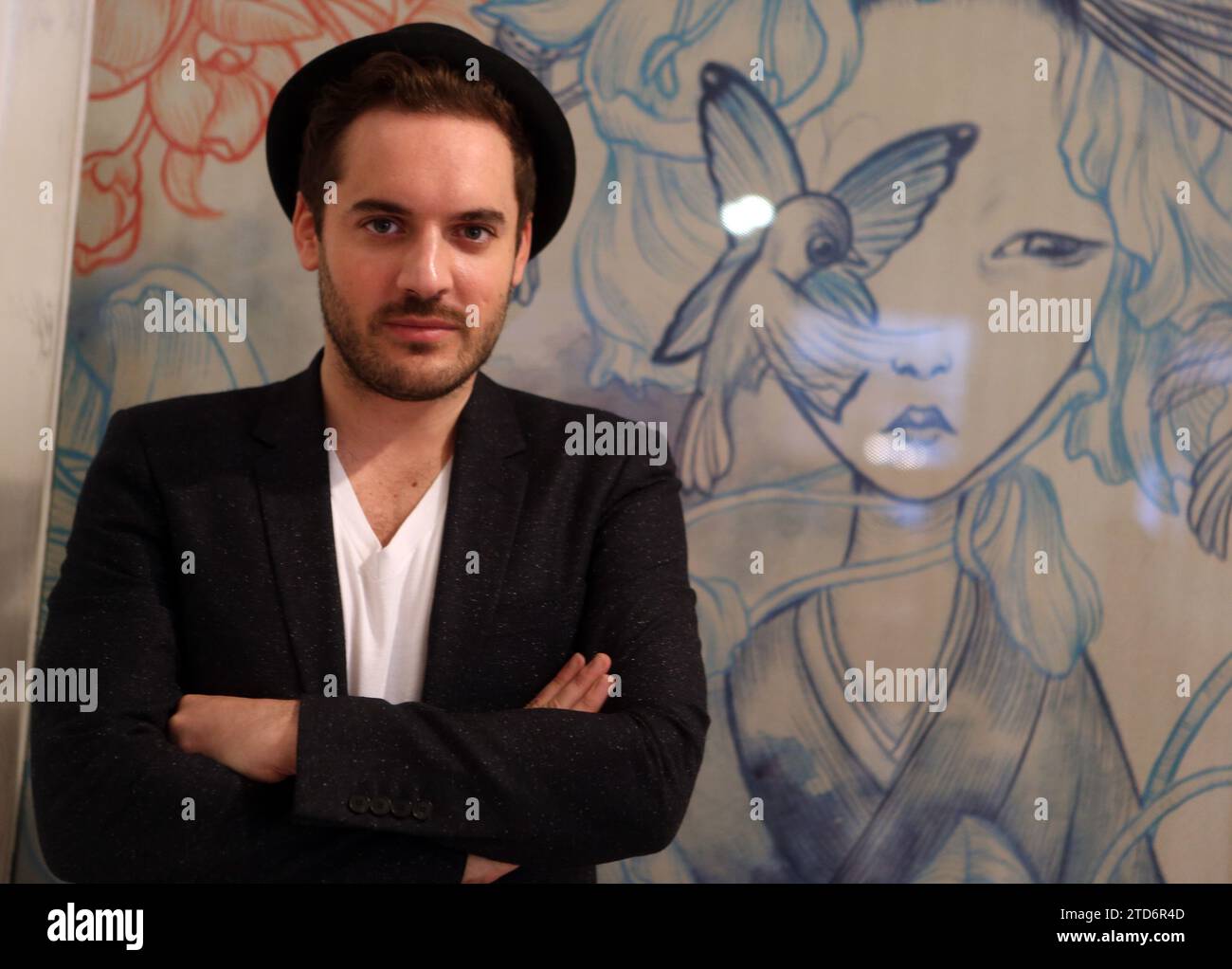 Madrid, 11/17/2014. Interview with French illustrator Benjamin Lacombe ...