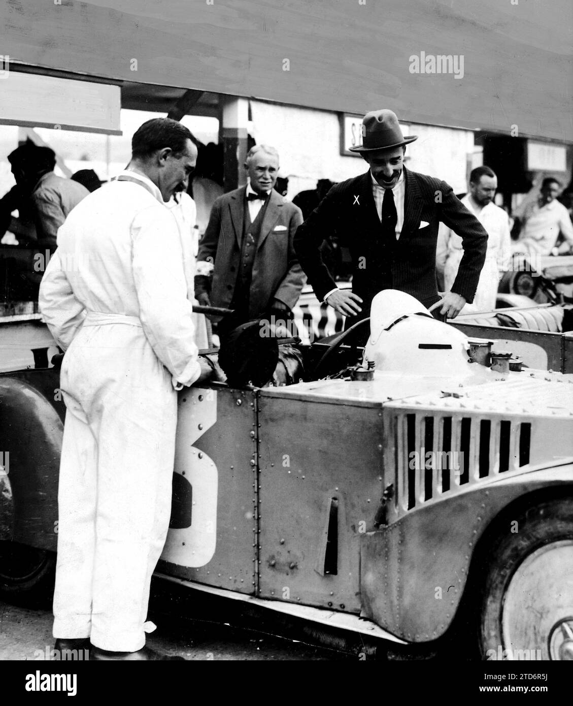 07/21/1926. Saint Sebastian. On the Lasarte circuit. HM the King (X ...
