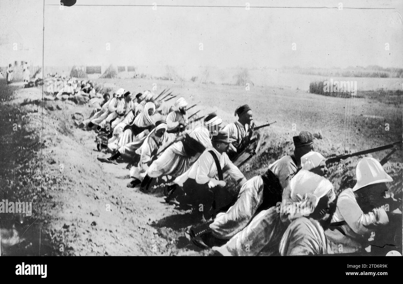 07/31/1907. The Events of Morocco. White House. A section of Algerian ...