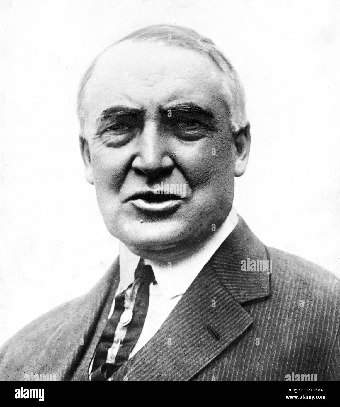 Mr warren g harding hi-res stock photography and images - Alamy