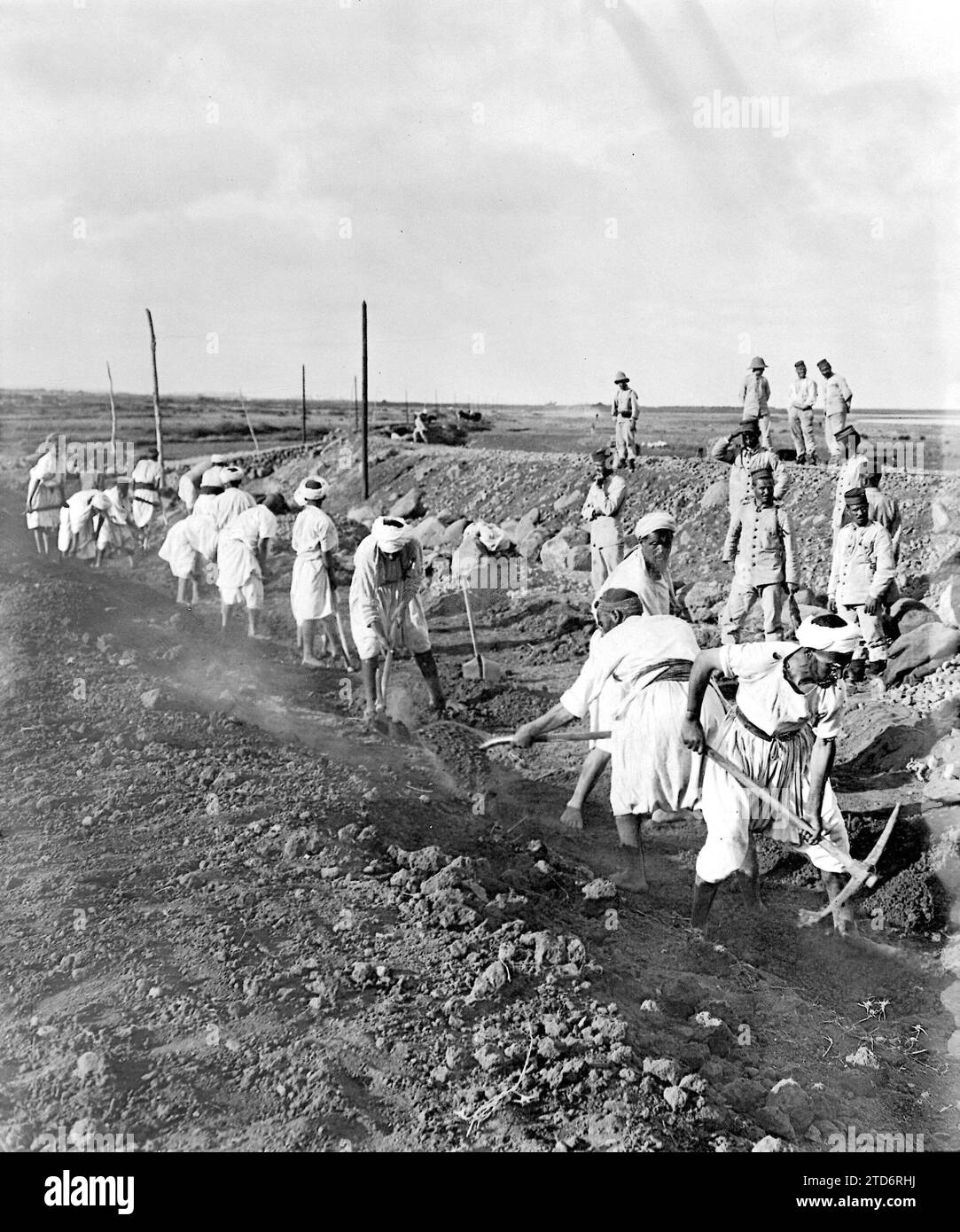 Working with the moors Black and White Stock Photos & Images - Alamy