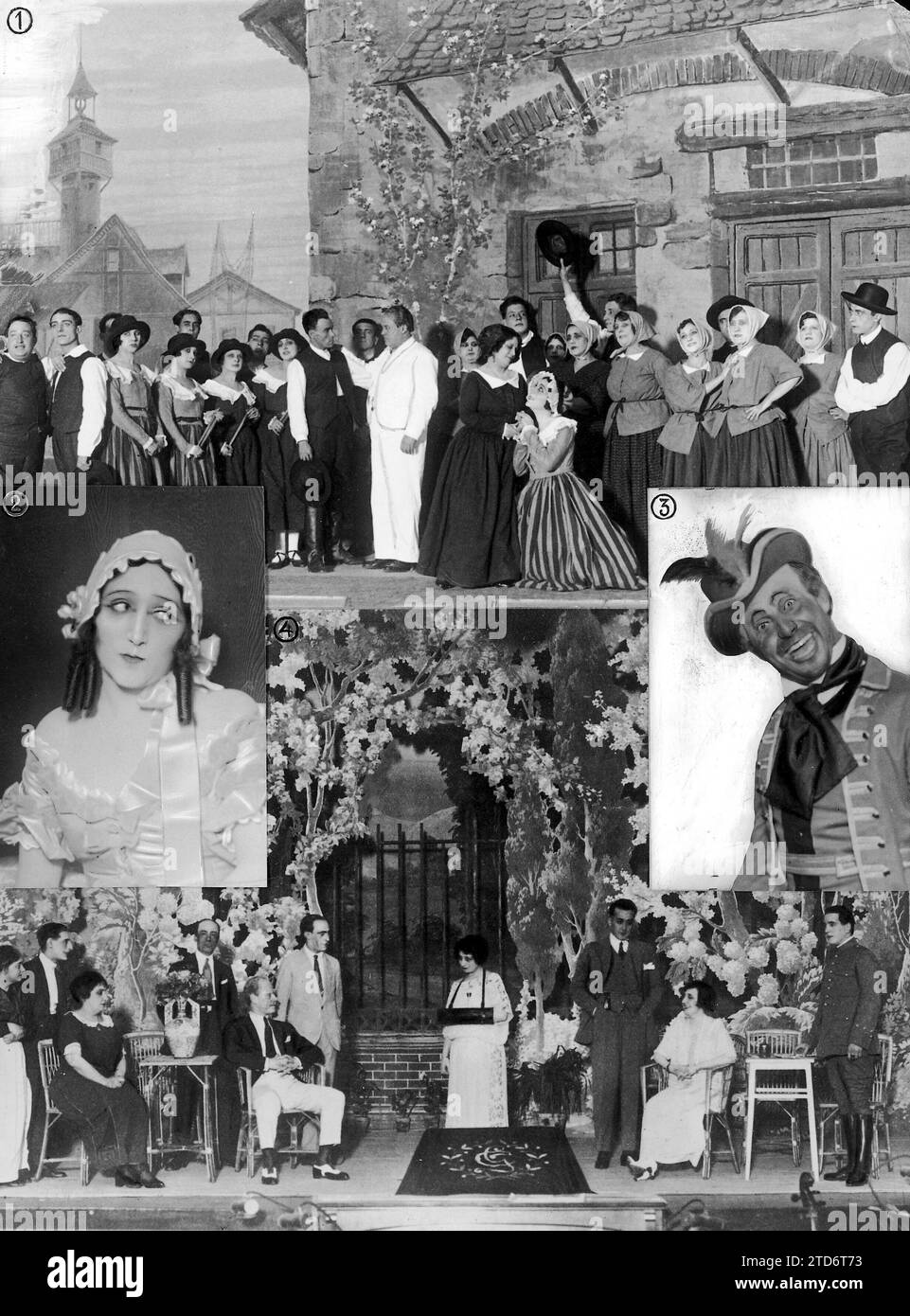 11/30/1923. Theatrical News. 1. A scene from "los Gavilanes" by José ...