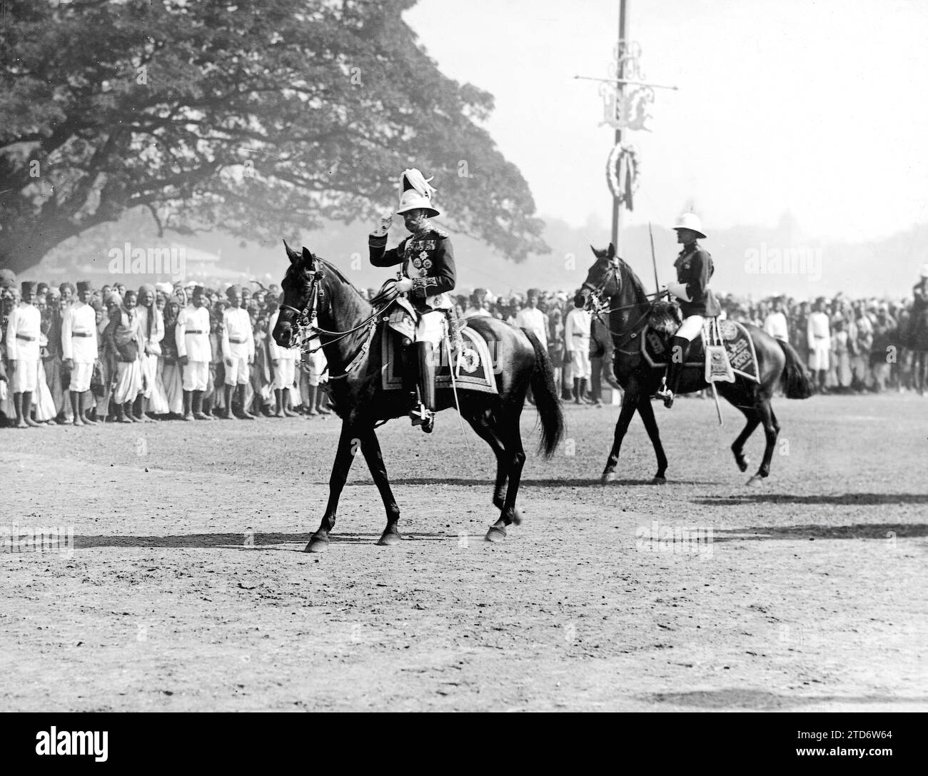 12/31/1911. The Kings of England in India. HM George V, in Calcutta ...