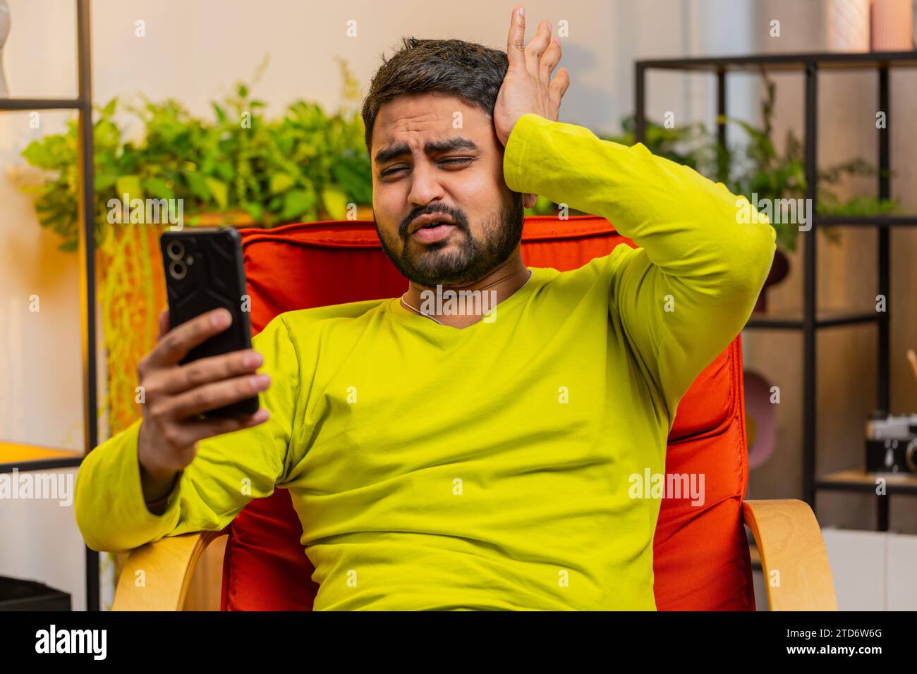 Sad displeased arabian man hi-res stock photography and images - Alamy