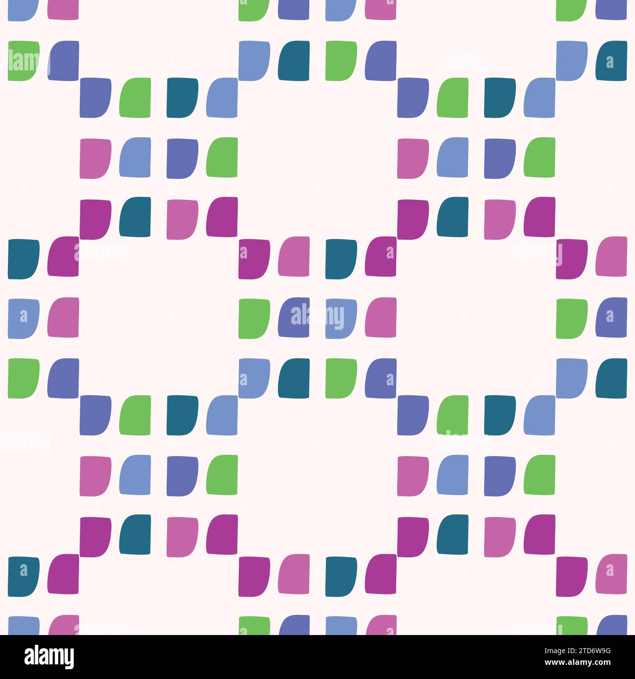 Childrens geometric stripe vector seamless pattern for playful doodle ...