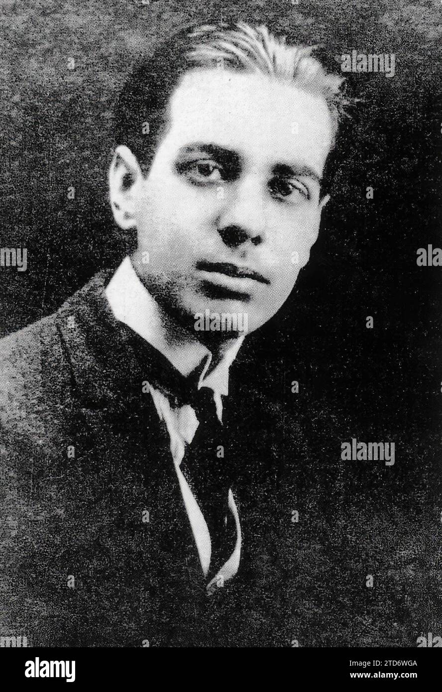 Borges in 1923 (Maria Kodama collection) -. Credit: Album / Archivo ABC ...