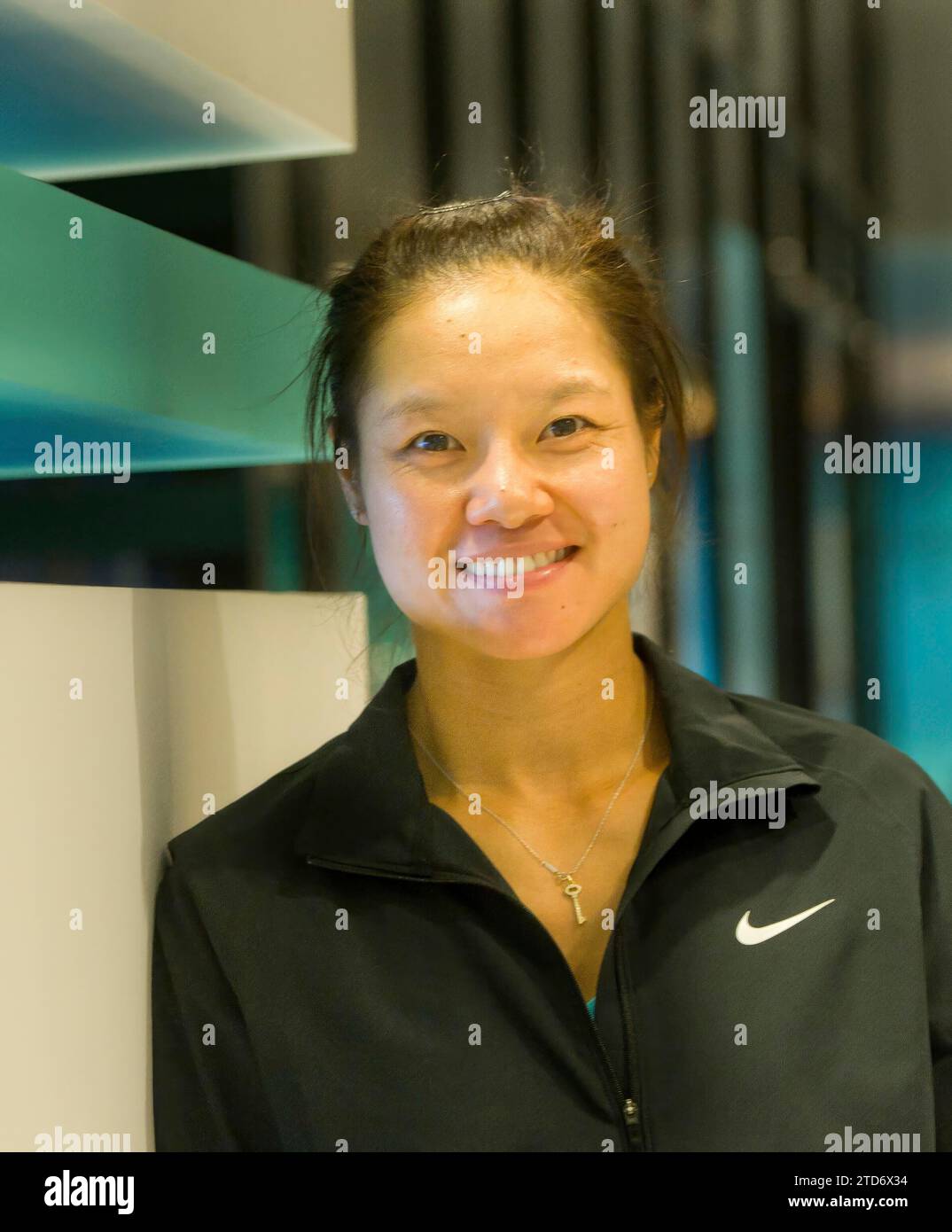 05/04/2013. Mutual tennis Madrid Open. Magic Box. Interview with Na Li ...