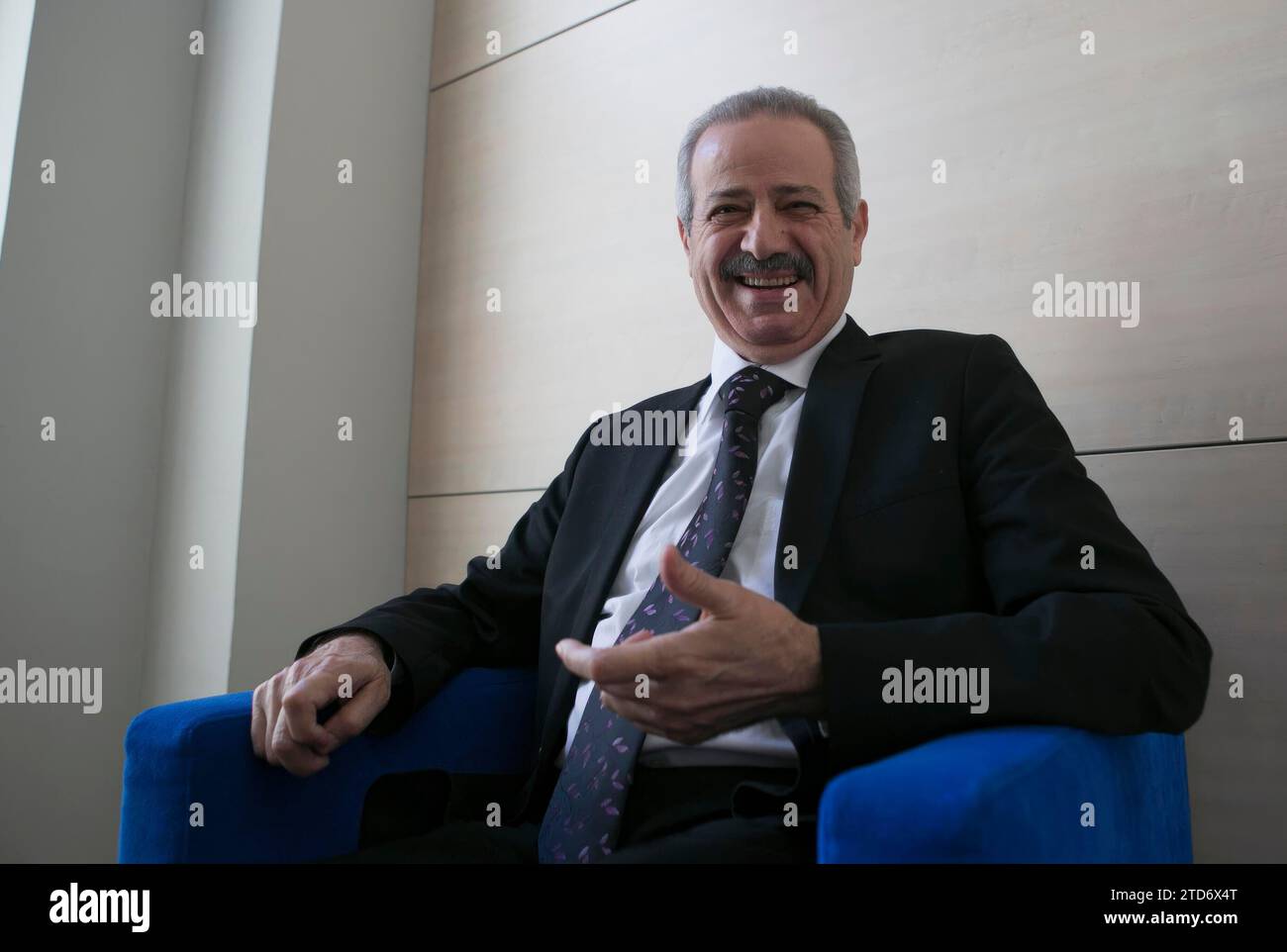 Madrid, 11/12/2015. Interview with former soldier of Al Assad's Syrian ...