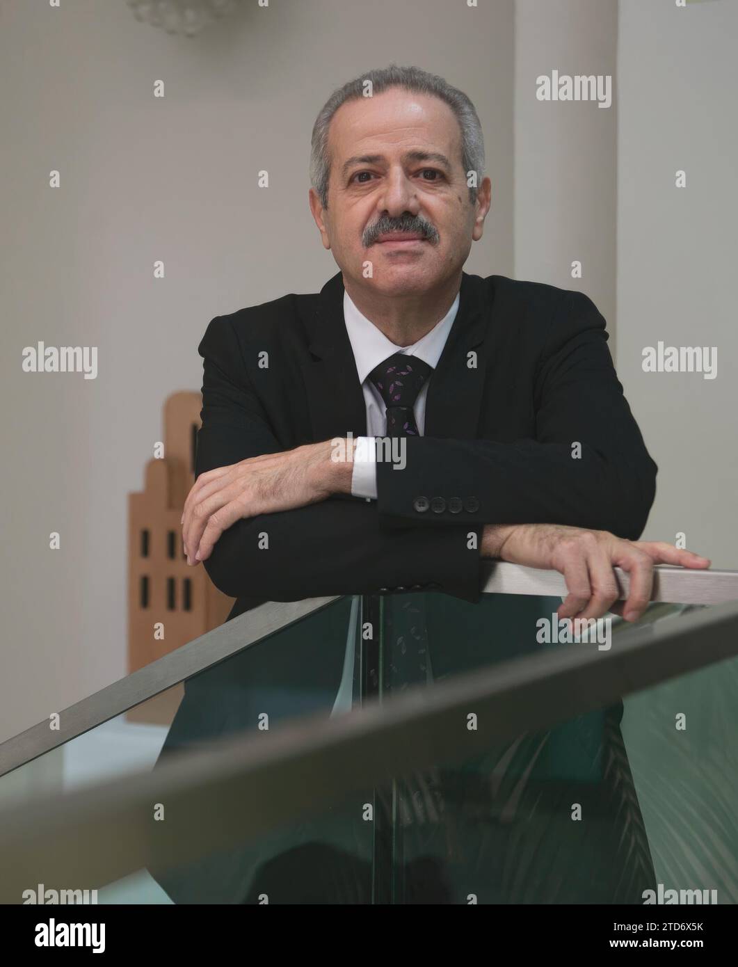 Madrid, 11/12/2015. Interview with former soldier of Al Assad's Syrian ...