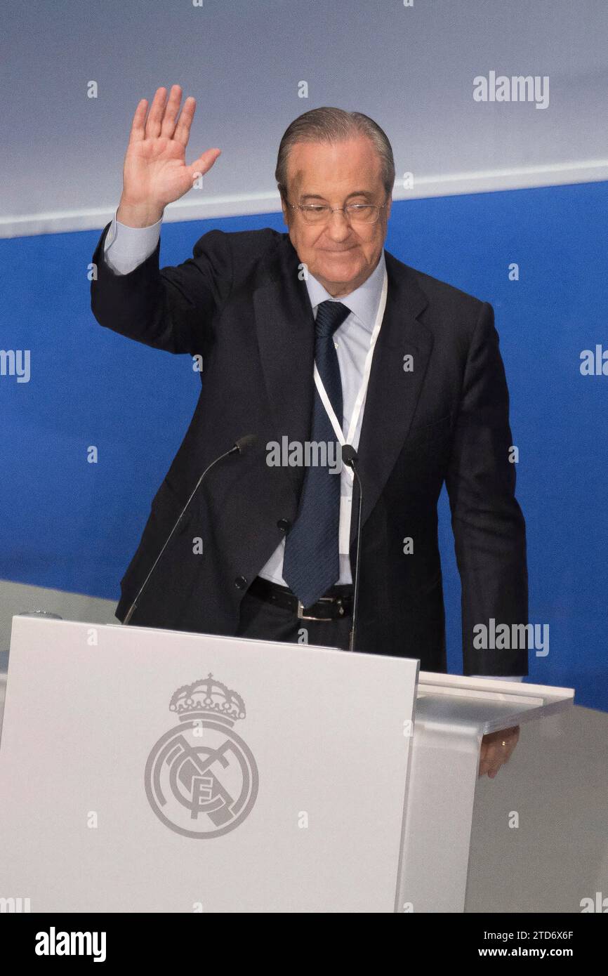 Madrid, 09/23/2013. Real Madrid Members Assembly 2018. Photo: de San ...