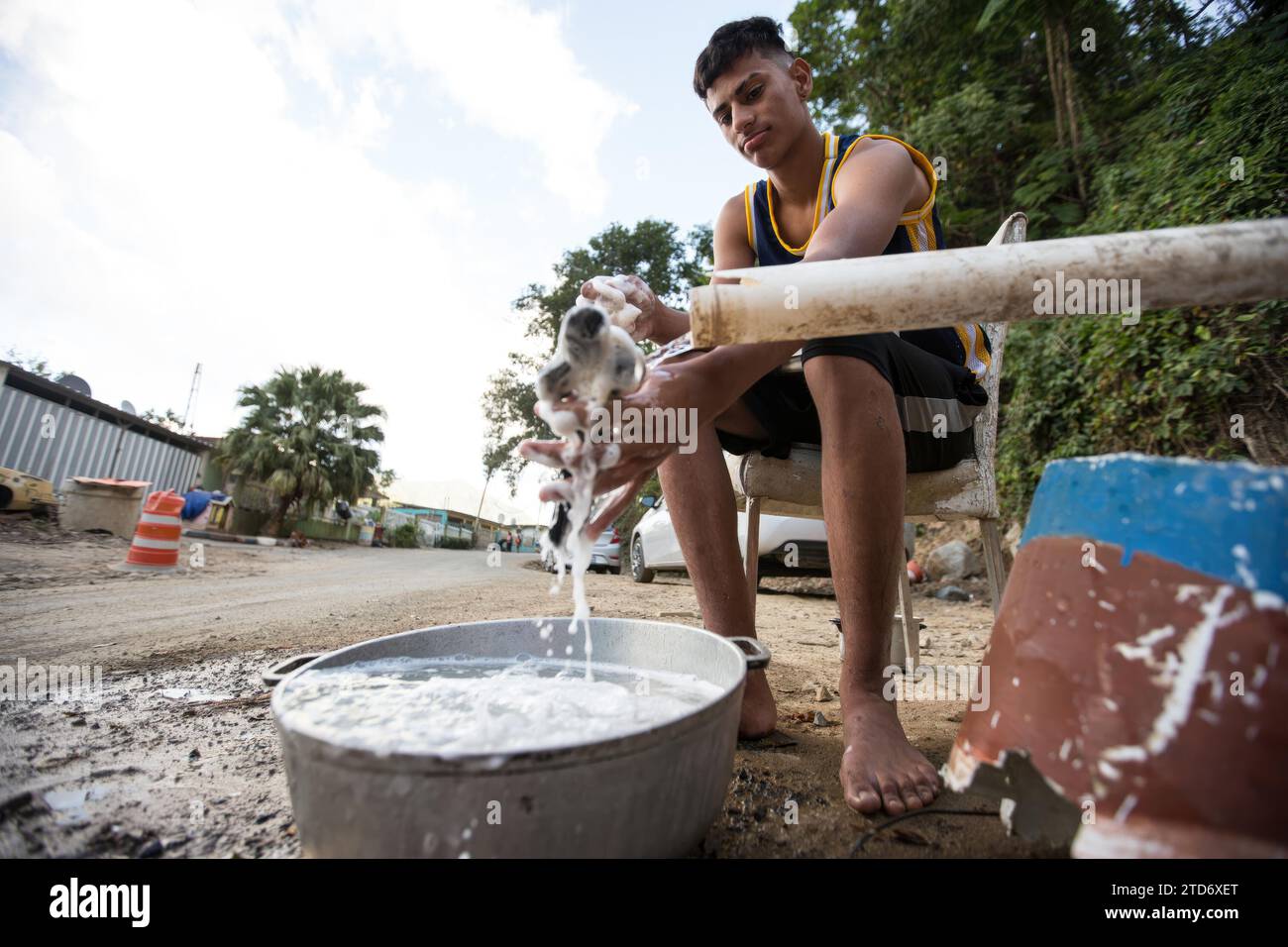 Puerto Rico, 03/16/2018. Report after Hurricane Maria. Photo: Rob ...