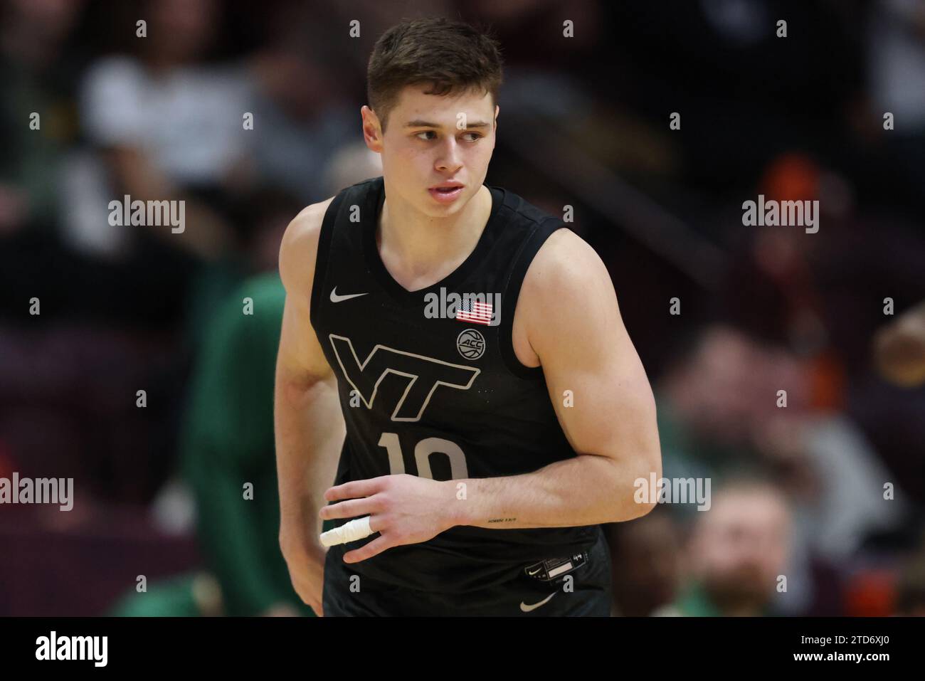 December 16, 2023: Virginia Tech Hokies guard Brandon Rechsteiner (10 ...