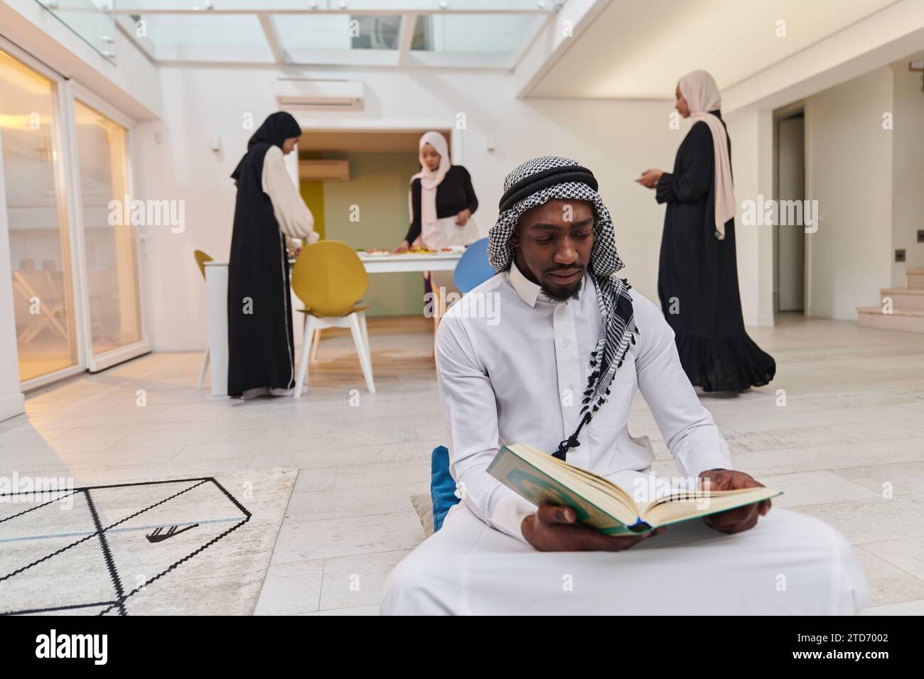 In the sacred month of Ramadan, an African American Muslim man ...