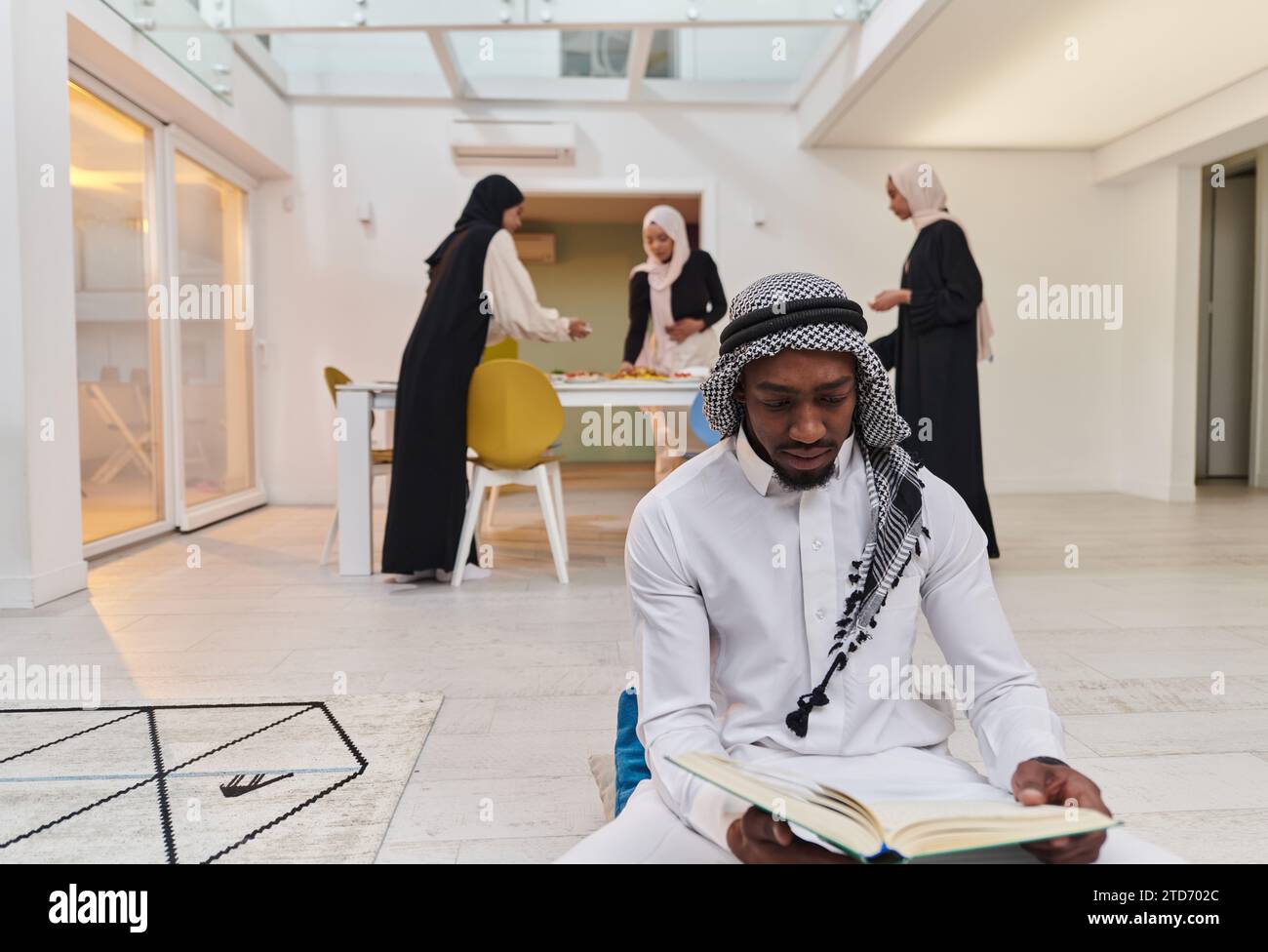In the sacred month of Ramadan, an African American Muslim man ...